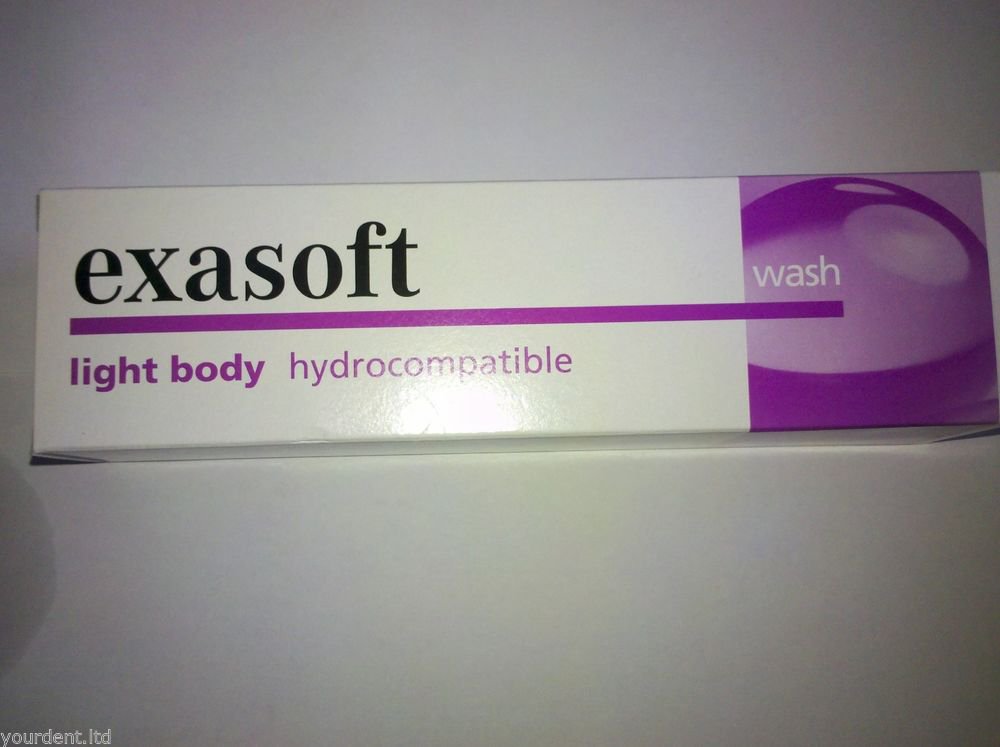 Dental Exasoft Wash Light Body 140ml by DETAX Germany- Free Shipping