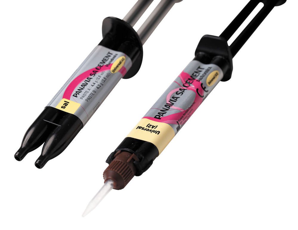Dental PANAVIA SA Cement Plus Kuraray Self-Adhasive Cement Transparent ...
