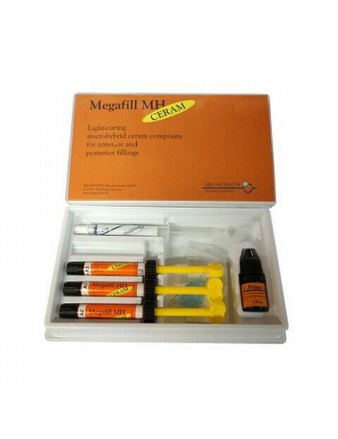 Megafill MH CERAM lightcuring Microhybrid Composite special modified ...