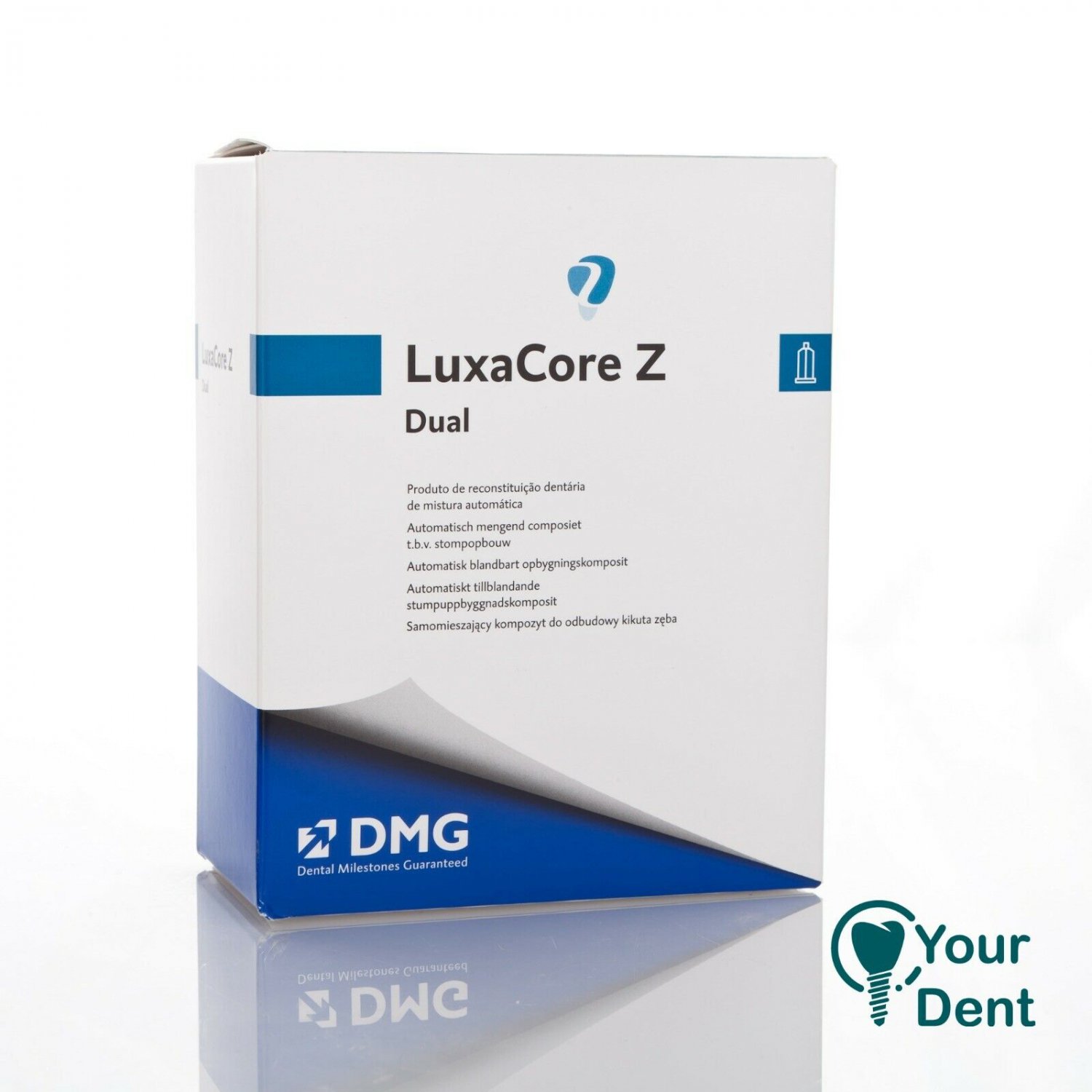 DMG Dental Luxacore Z Dual Core Build Up Material - NATURAL A3 ...