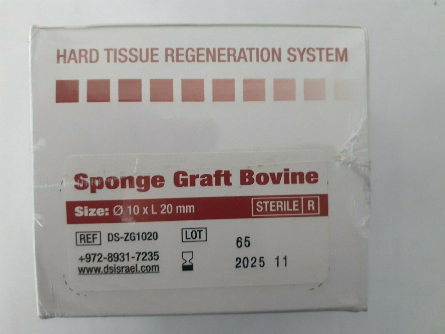 DSI Dental Sponge ZenGraft One Step Bone Grafting For Socket ...