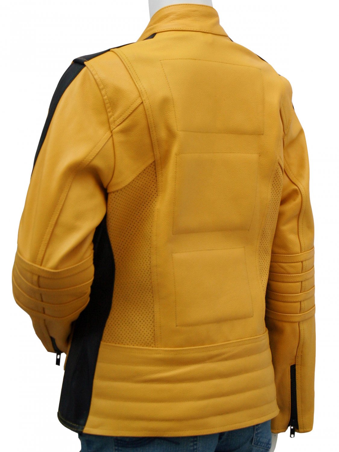 Women Biker Movie Kill Bill Leather Jacket