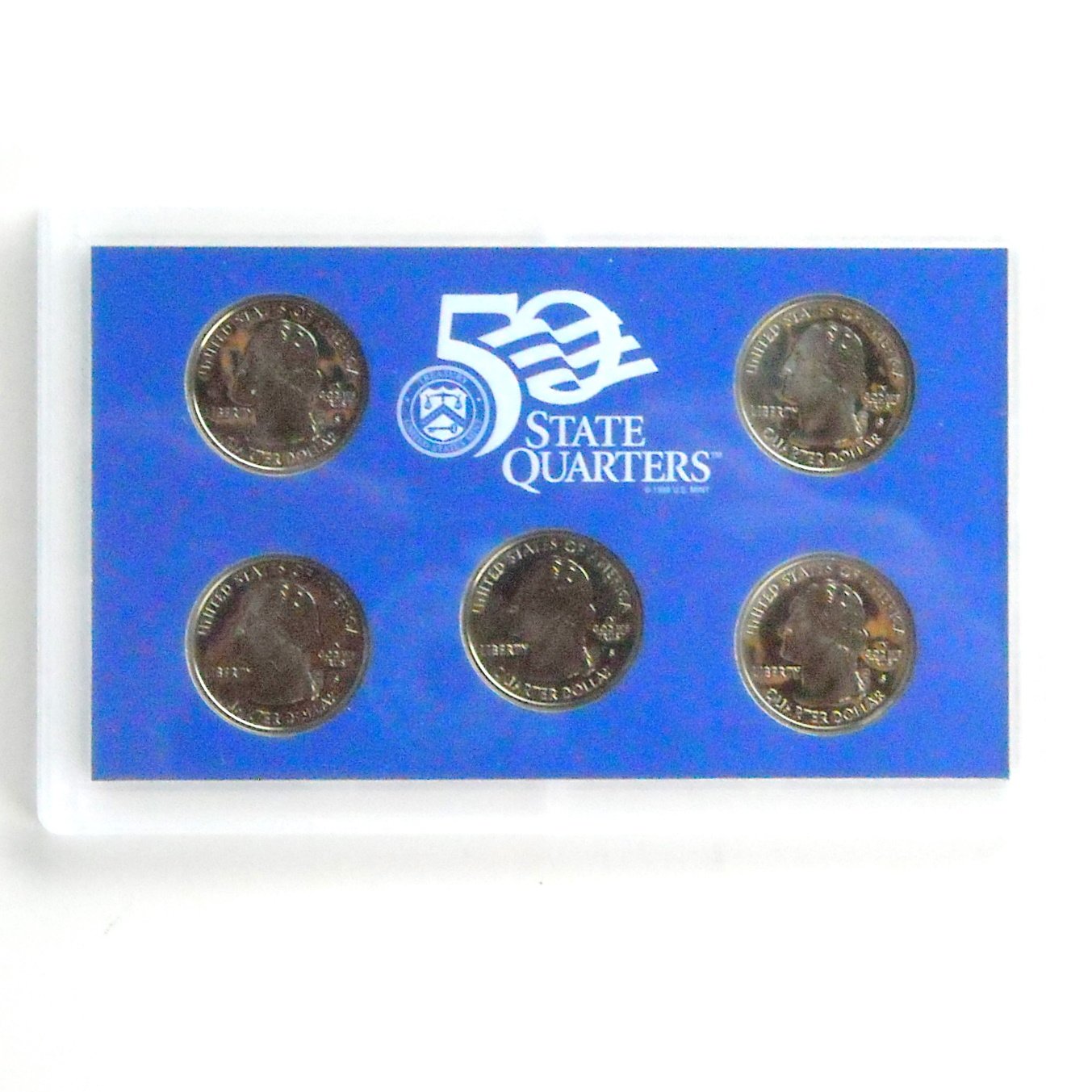 United States Mint 50 State Quarters Proof Set 2001