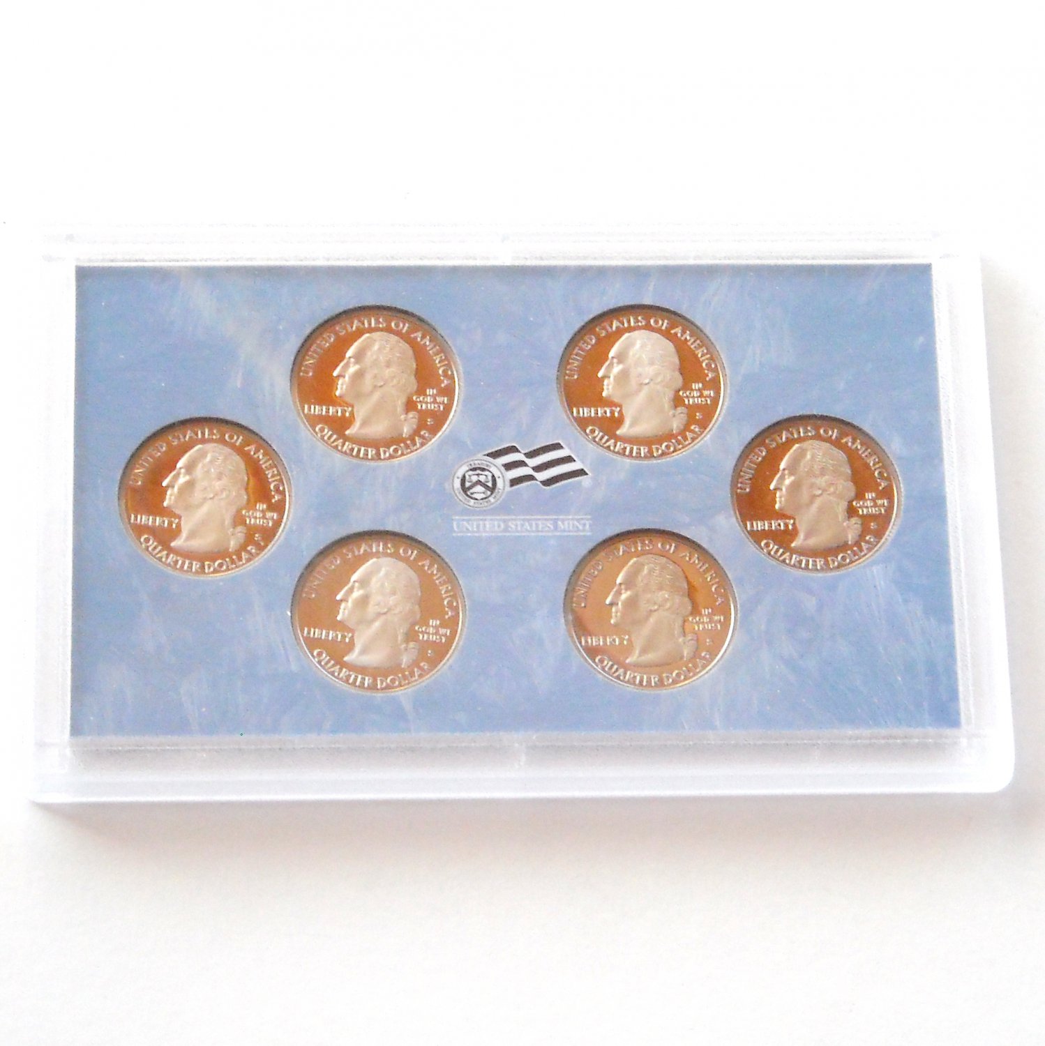 United States Mint District of Columbia US Territories Quarters Proof ...