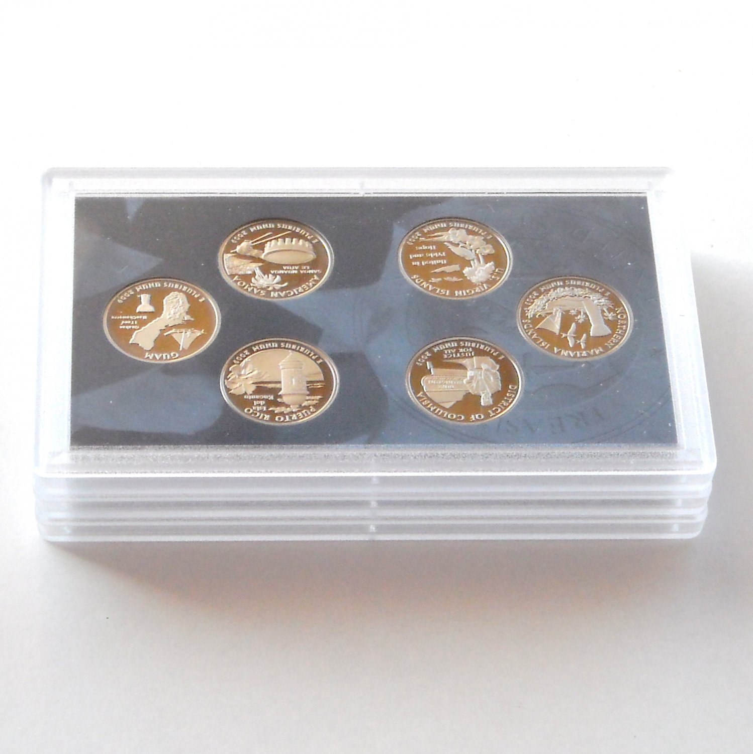 United States Mint District of Columbia US Territories Quarters Proof ...