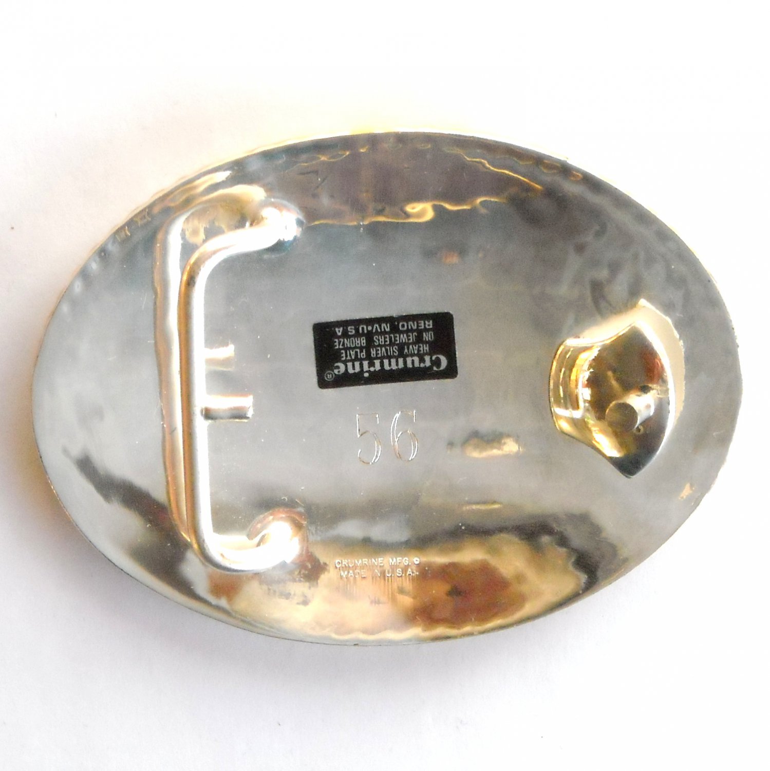 International Union Of Operating Engineers Crumrine belt buckle