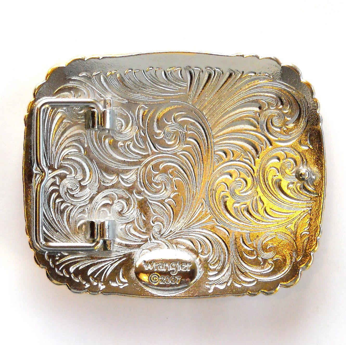 Wrangler Bull Riding belt buckle