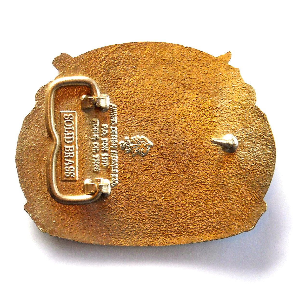 Great American Sportsman Vintage Award Design Solid Brass belt buckle