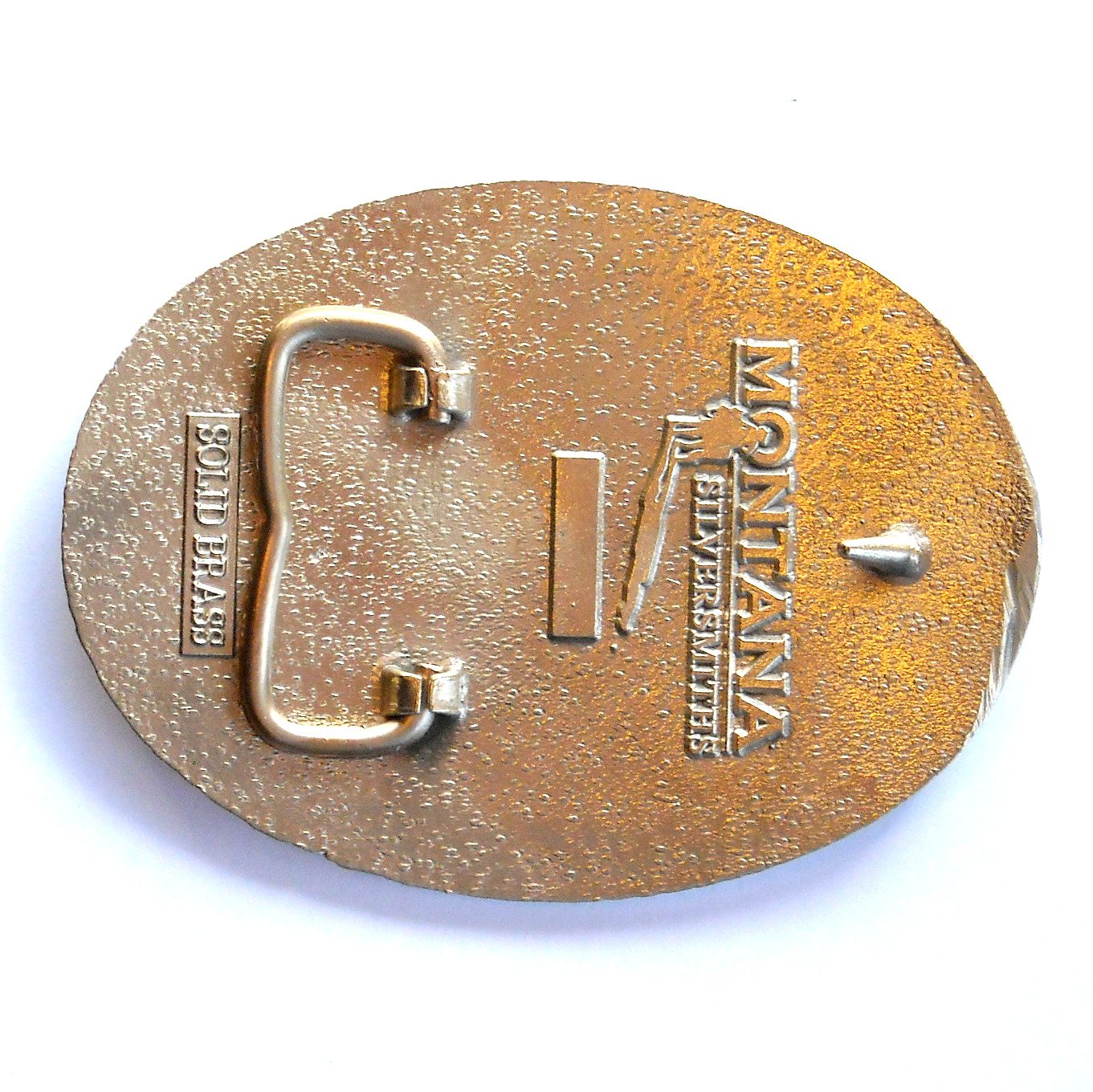 Professional Rodeo Cowboys Association Montana Silversmiths Solid Brass ...