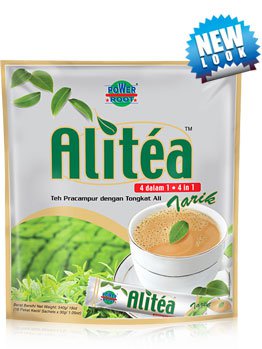ALITEA Premix Tea Drink with Tongkat Ali 4 in 1