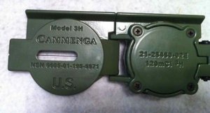 Cammenga US Military Magnetic Compass Model 3H