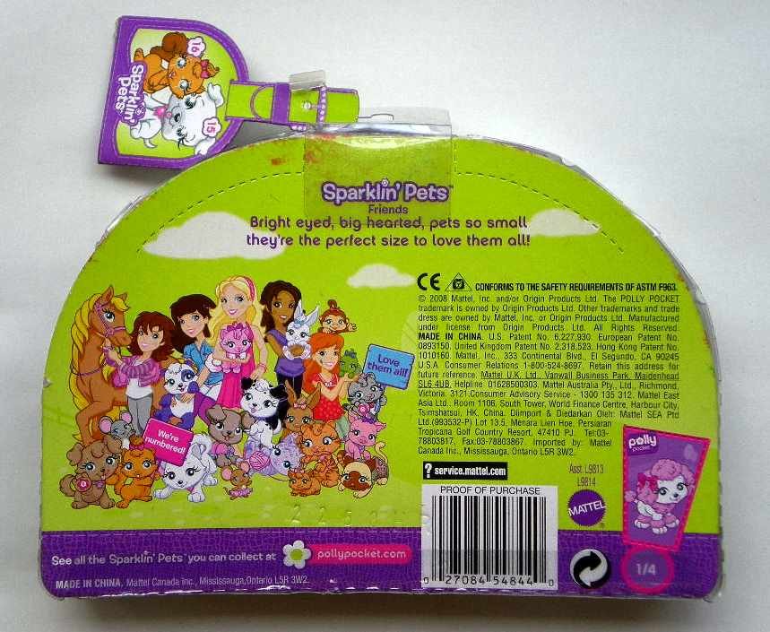 POLLY POCKET - SPARKLIN' PETS - LEA