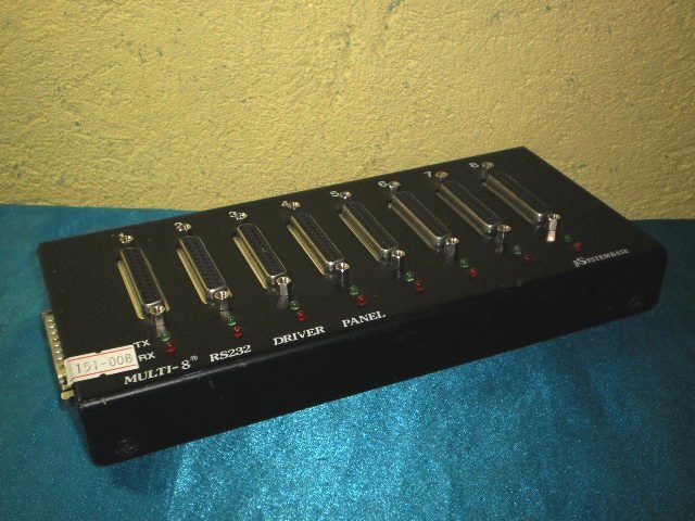 SystemBase Multi-8 RS232 Driver Panel