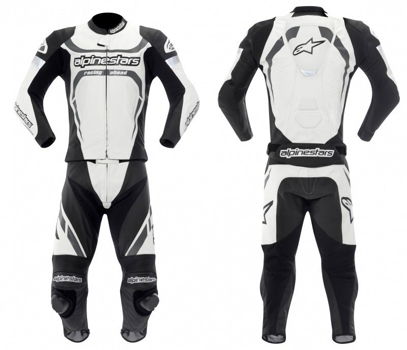 BRAND NEW ALPINE STAR MOTOR BIKE LEATHER RACING SUIT ORIGNAL COWHIDE ...