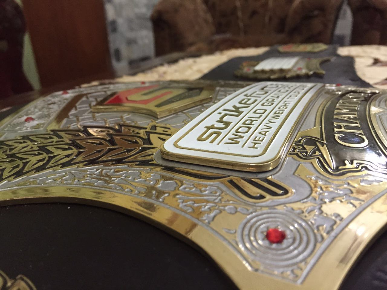 GB002 MMA UFC Rare Hand Made Strikeforce Grand Prix championship ...