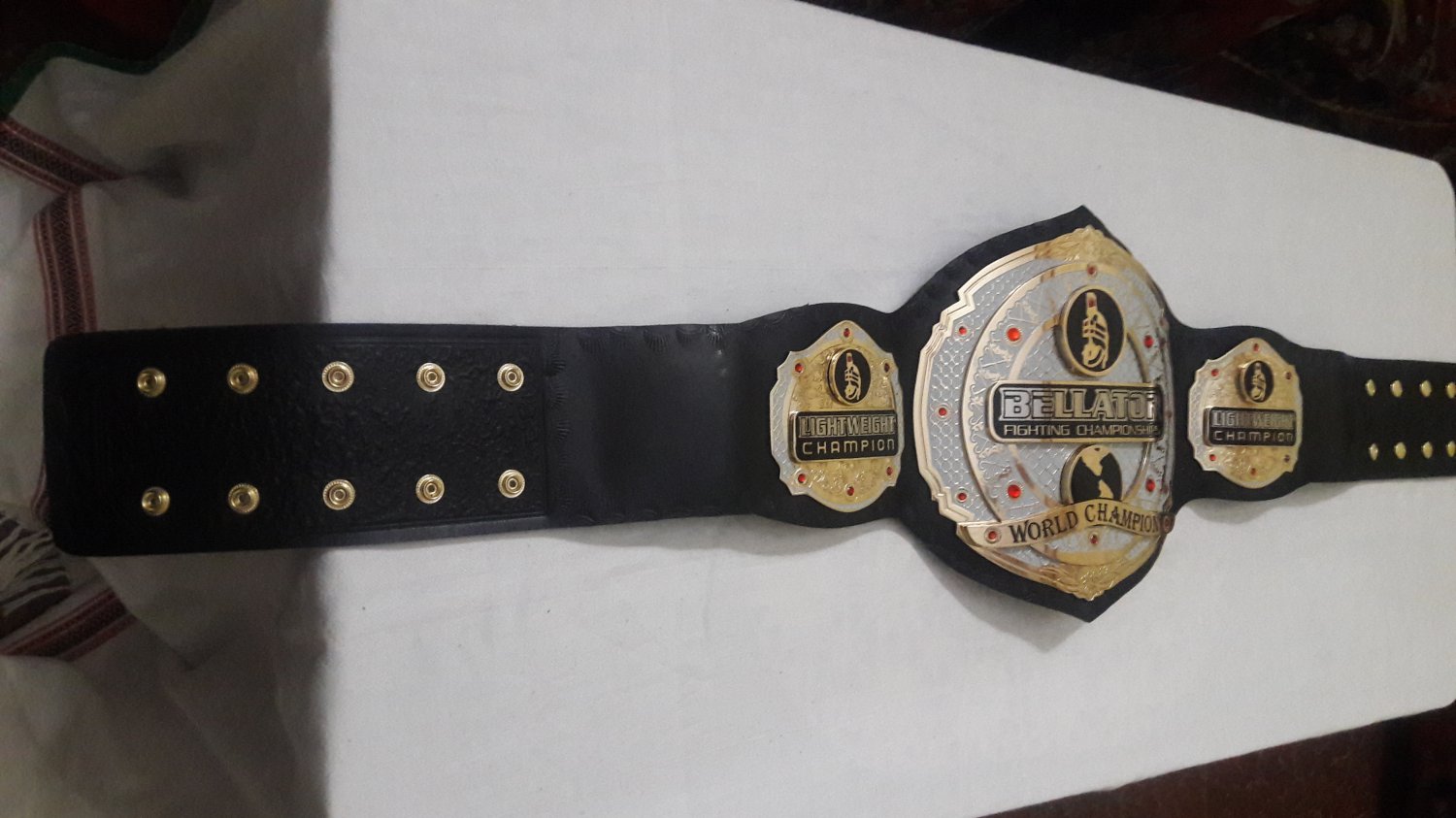 MMA UFC Rare Hand Made Bellator Fighting Championship replica belt size ...