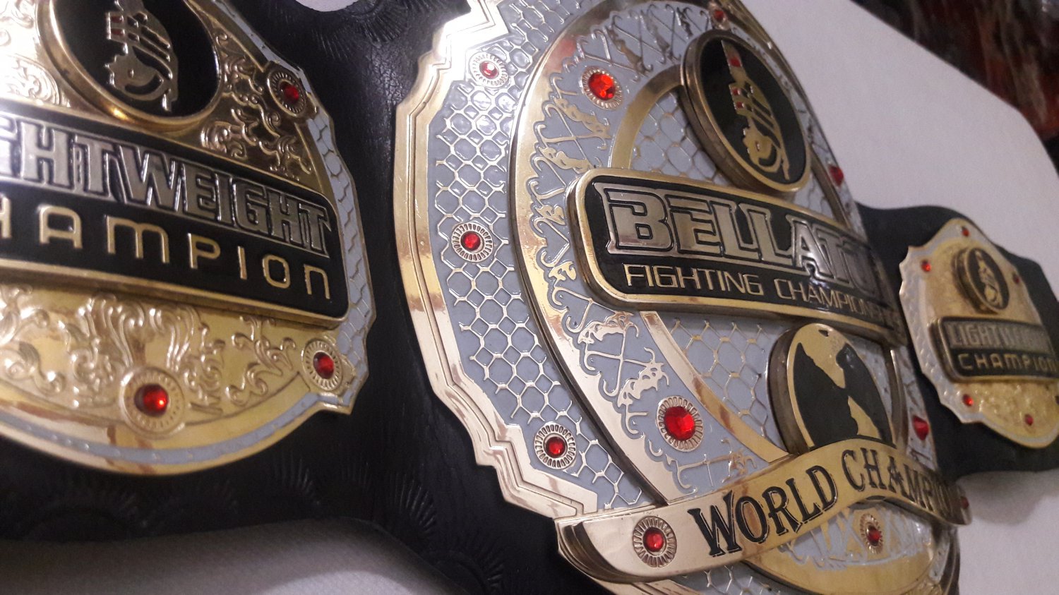 MMA UFC Rare Hand Made Bellator Fighting Championship replica belt size ...