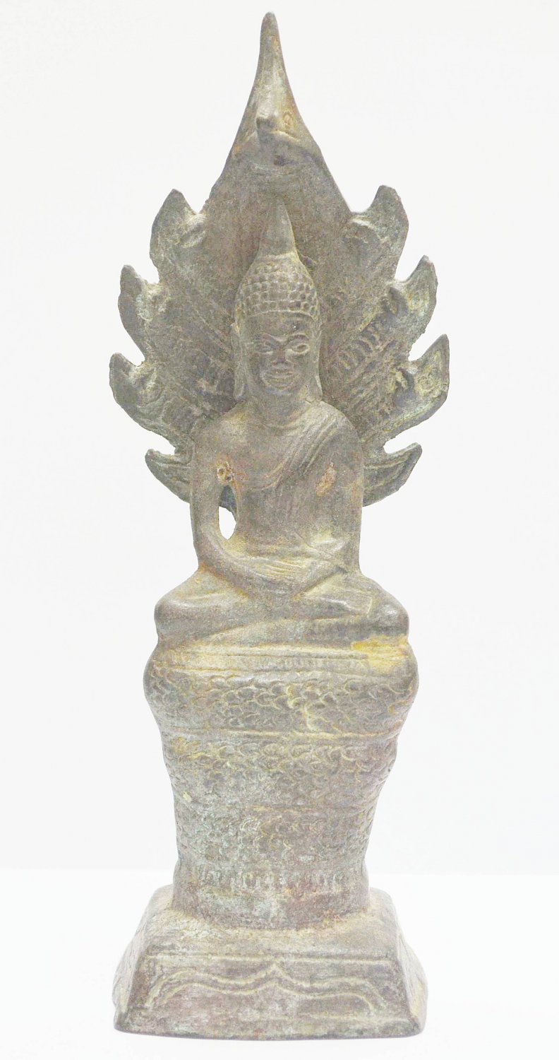 Buddha Asian Vintage Antique Saturday Buddha Statue Pra Nakprok Amulet ...