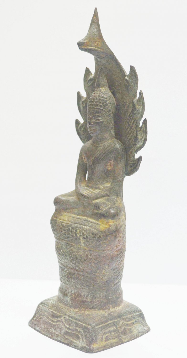 Buddha Asian Vintage Antique Saturday Buddha Statue Pra Nakprok Amulet ...