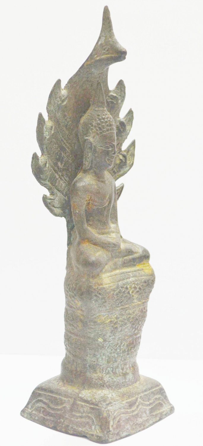 Buddha Asian Vintage Antique Saturday Buddha Statue Pra Nakprok Amulet ...