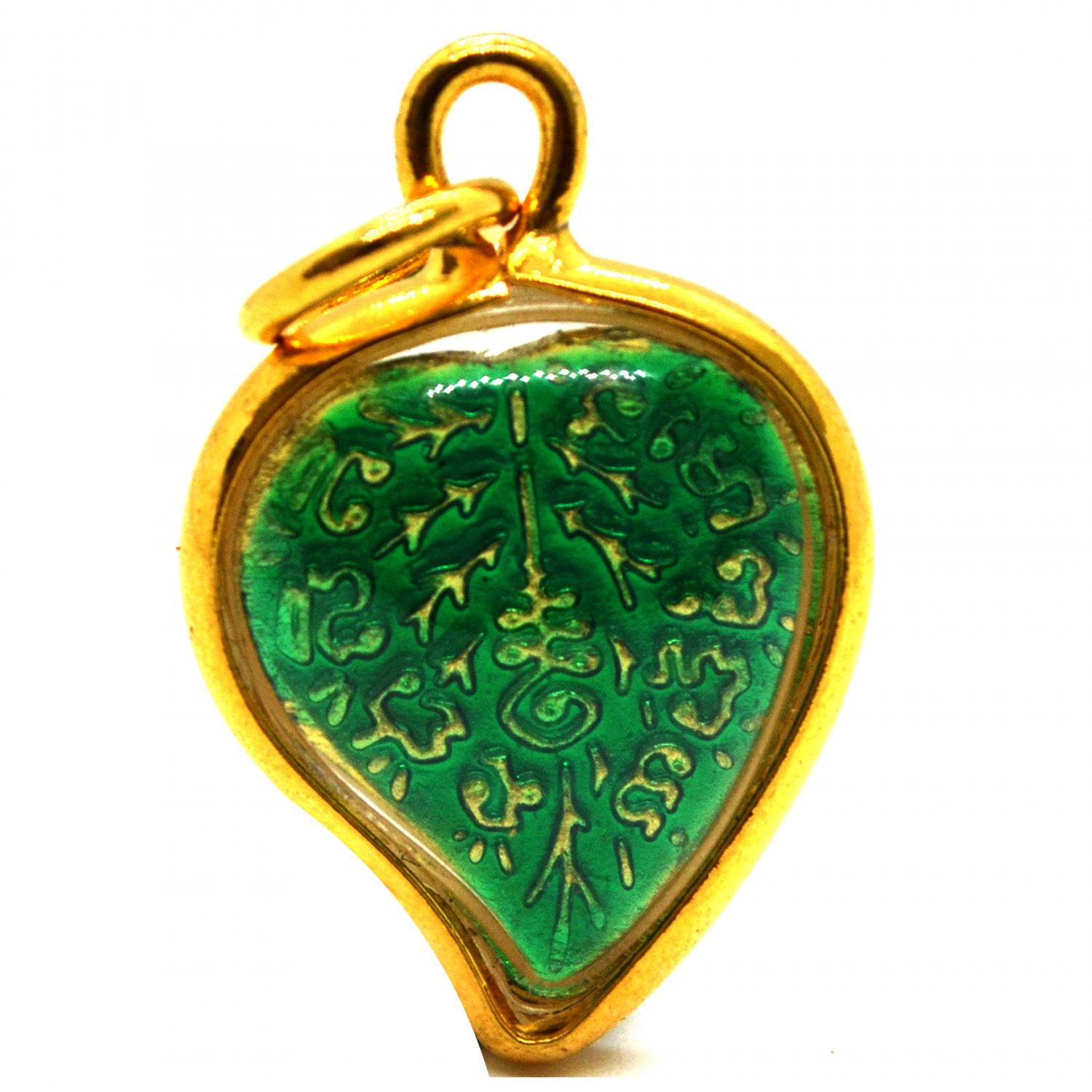 Thai Amulet Buddha Laung Phor Yai Baipho Talisman Magic Charm Pendant ...