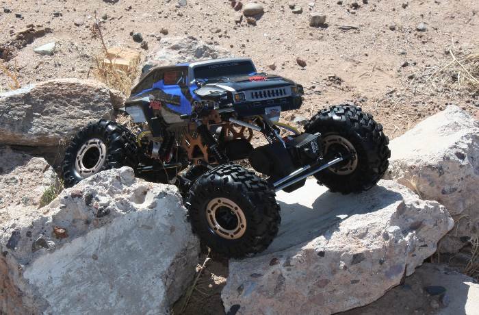 Redcat Rockslide RS10 XT 1/10 Scale RTR RC 4X4 Truck Crawler 3 channel ...