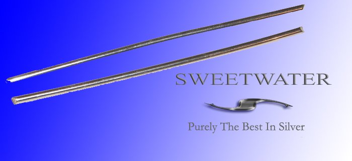 Sweetwater Colloidal 1.4mm 5" 99.99 Pure Silver Wire Rods