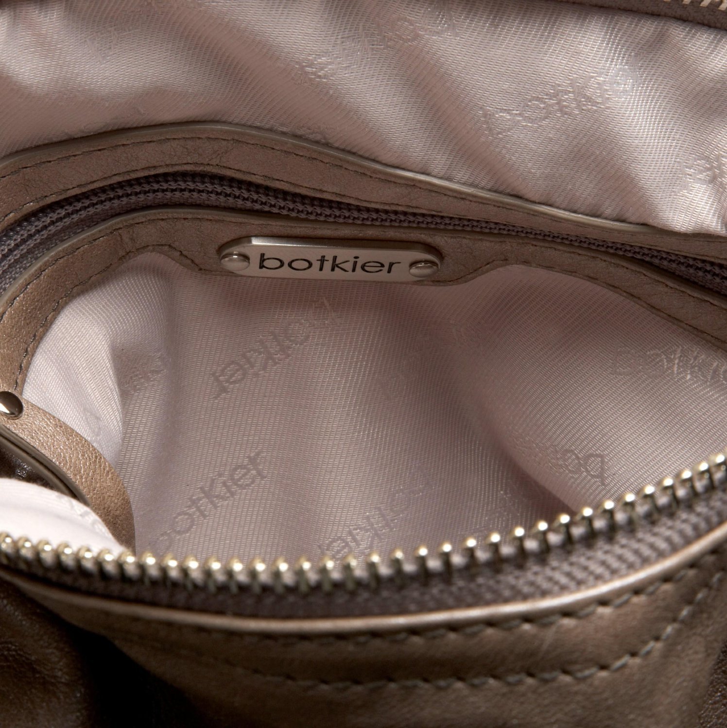 $395 Botkier AVA Crossbody Bag in Pearlized Grey NWT