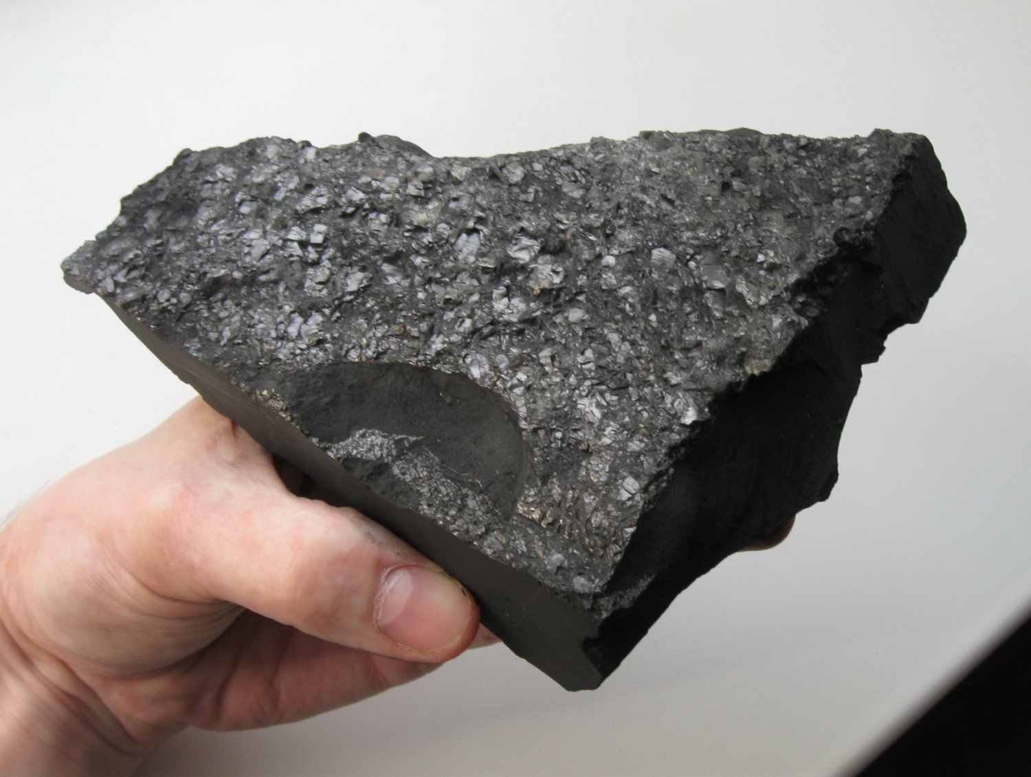 Rough Shungite Stone / Healing Crystal Karma Reiki #911 985gr Rare ...