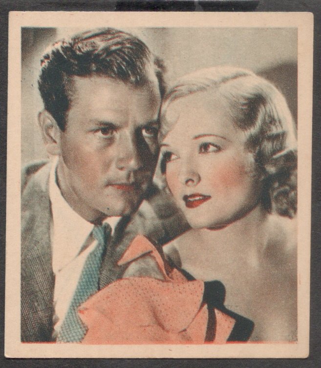 GODFREY PHILLIPS Joe McCrea and Marian Nixon MINT CARD SHOTS FROM THE FILMS