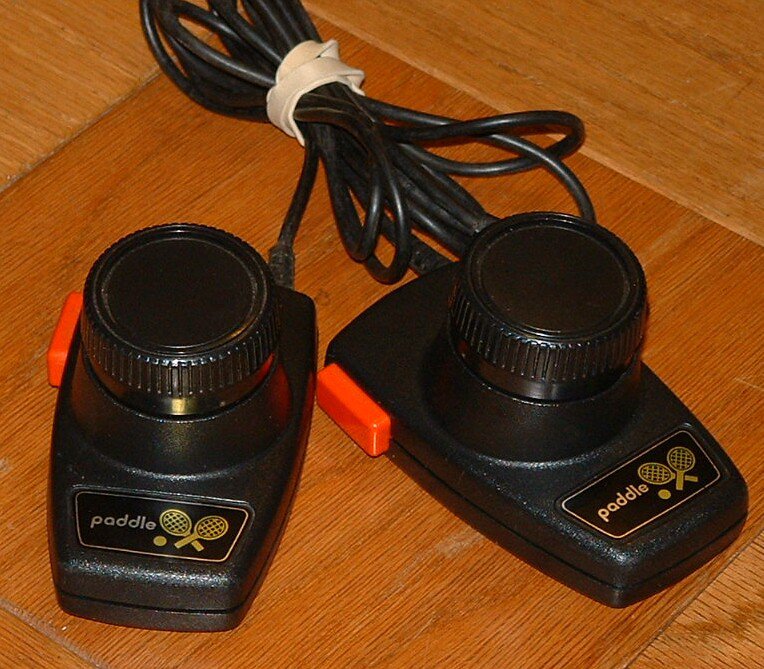 Set ATARI PADDLE CONTROLLERS