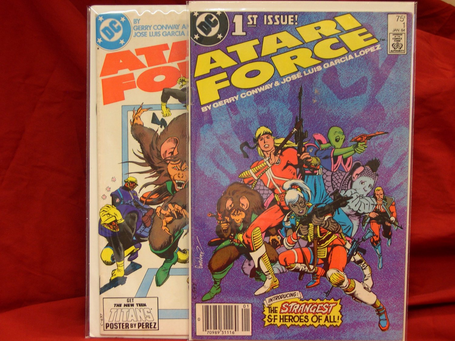 Atari Force # 1 & 3; vol. 2, VF DC Comics 1984 FIRST ISSUE
