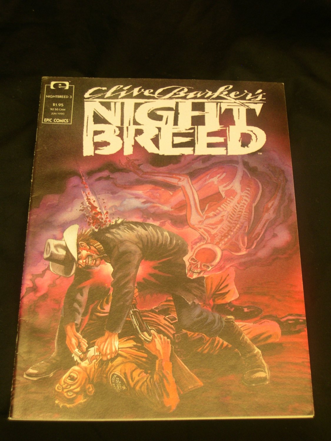 NightBreed, Clive Barker, # 1, 2, 3, VF+, Epic Comics, high grade comic ...