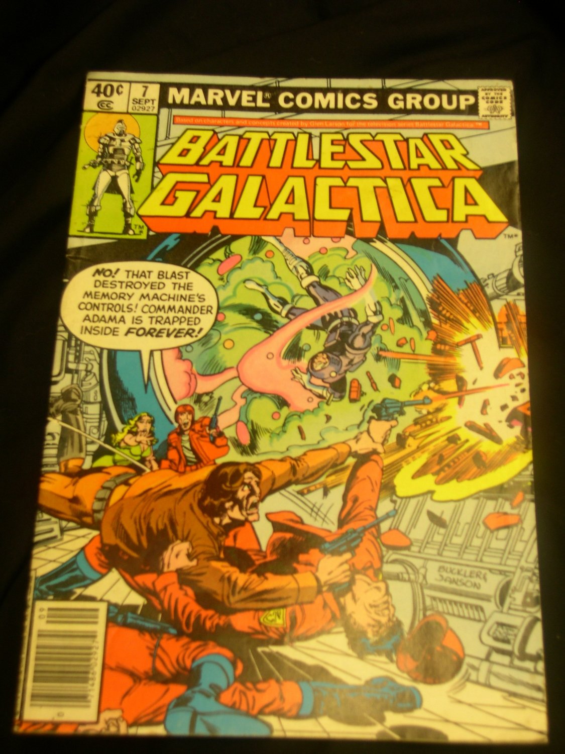 Battlestar Galactica # 7, F/VF Marvel Comics, 1979, Bronze Age comic book