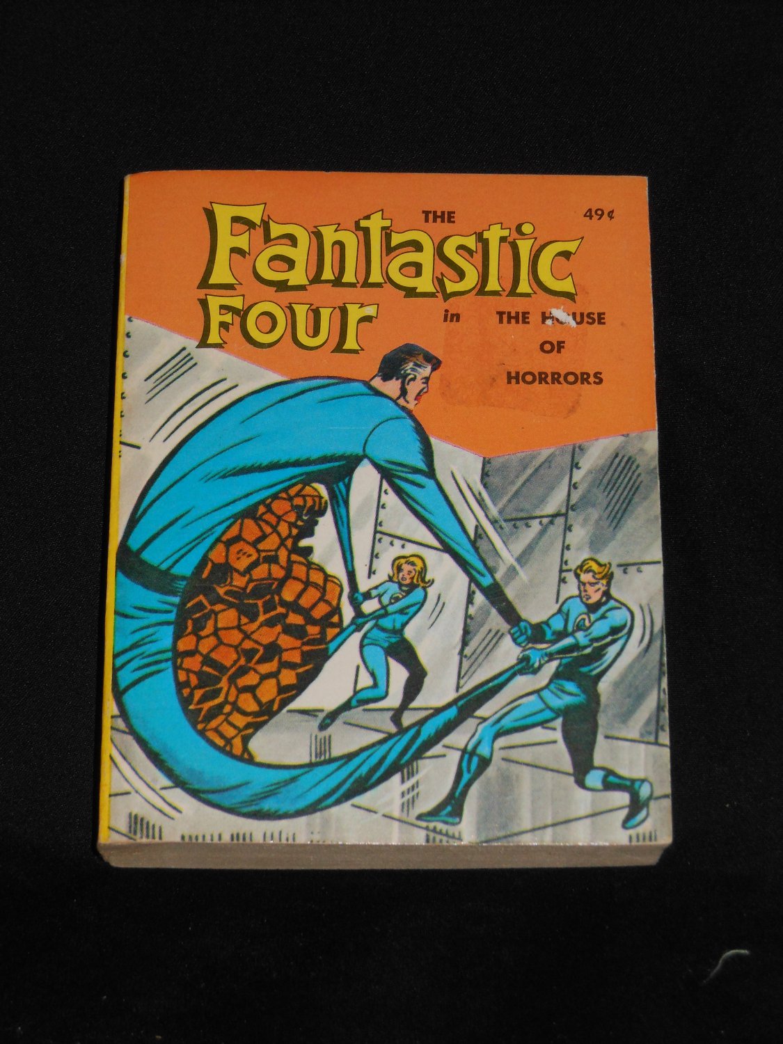 Fantastic Four, paperback cover 1968 Big Little Book, Whitman, House of ...