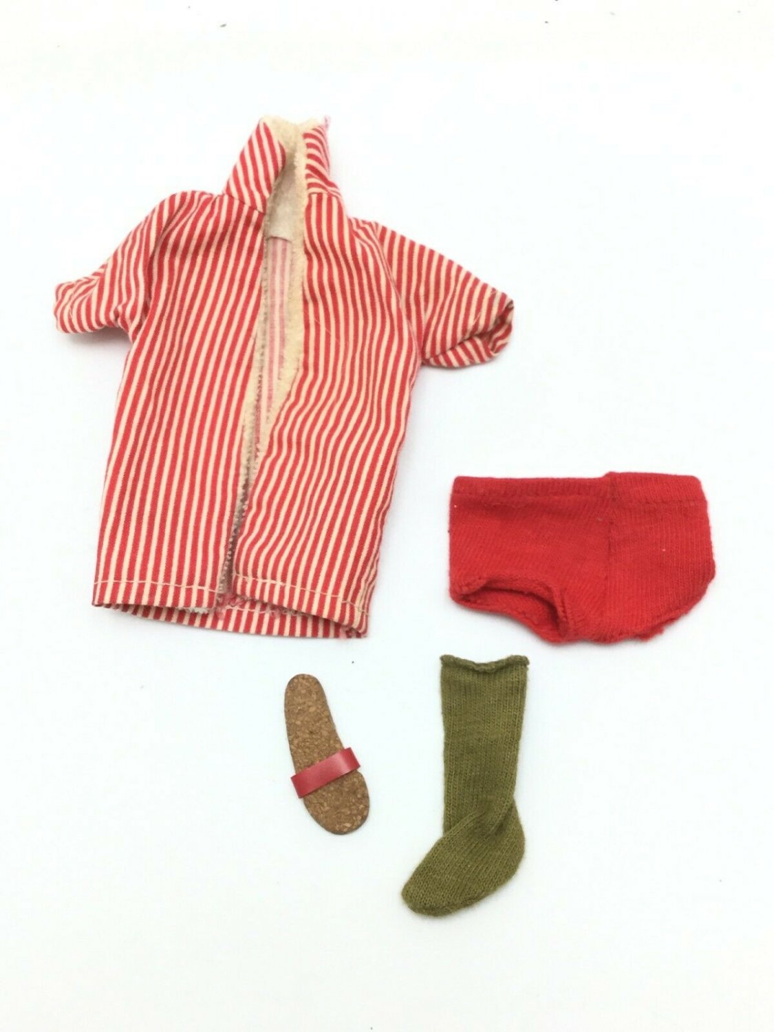 Vintage 1962 Mattel Ken Doll Swimsuit Cover Up Top Lot Sold