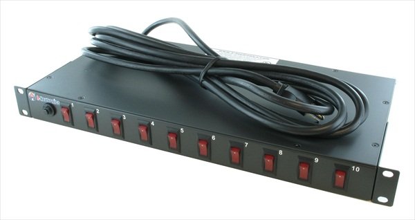 Rocker Switch Panel Strip Toggle On/Off Rack Mount PDU