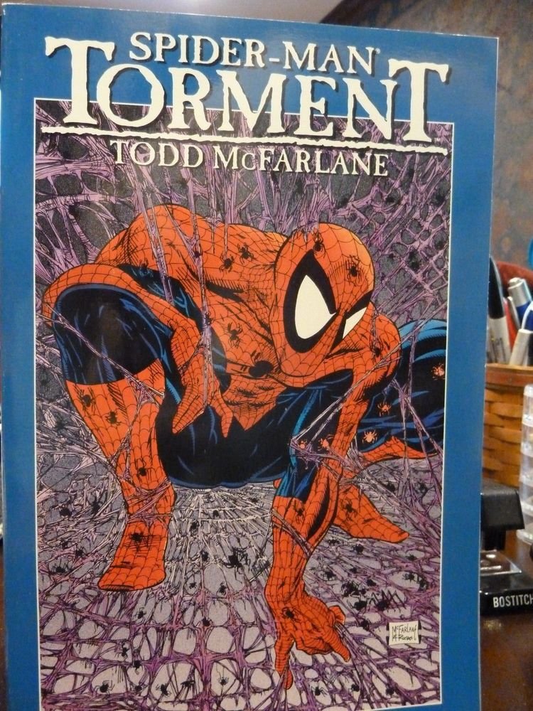 Spider-Man: Torment by Todd McFarlane 1st Print TPB 1992, Marvel Comics