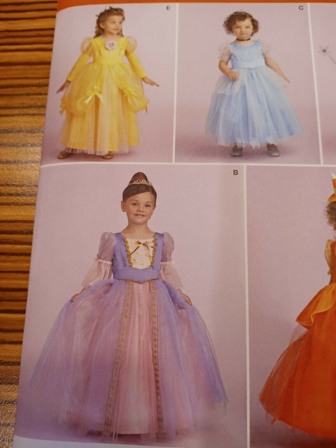 SIMPLICITY 1303 Girls Toddlers Costume PRINCESS, FAIRY, Dress Up Sz 6m ...