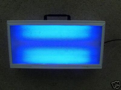 BLUE SAD Winter Blues Photo Therapy Light Box NEW Lite
