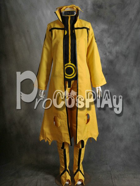 Naruto Uzumaki Hokage Cosplay Costume