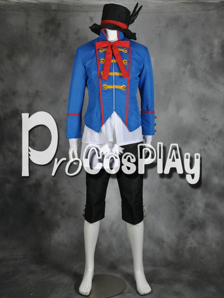 Black Butler Kuroshitsuji Drocell Cainz Cosplay Costume mp001370