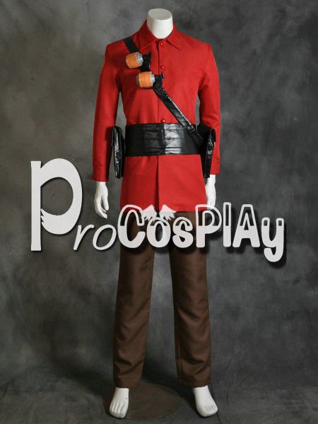 Team Fortress2 Demoman Cosplay Costume mp000931