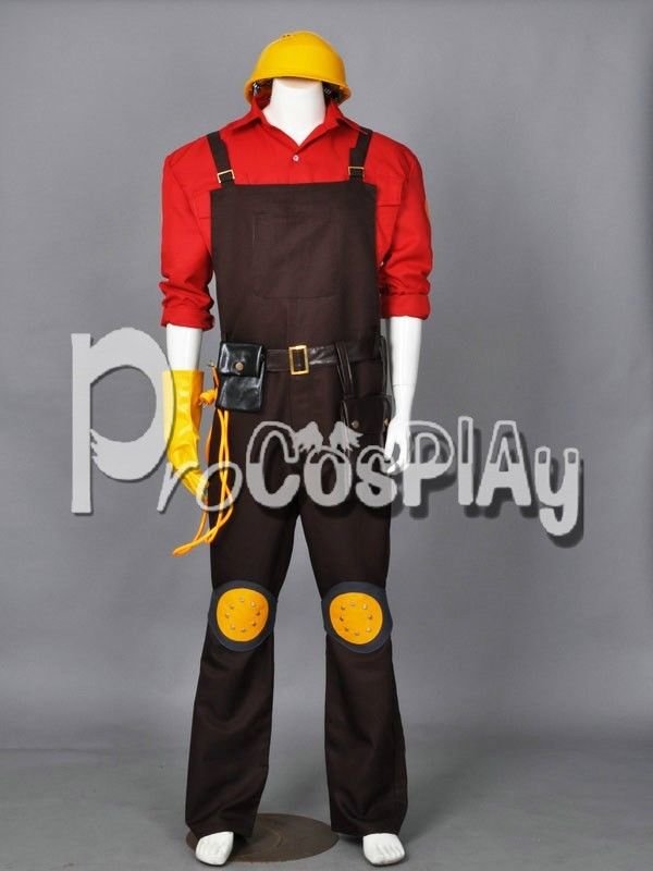Team Fortress 2 Engineer Cosplay Costume mp001569