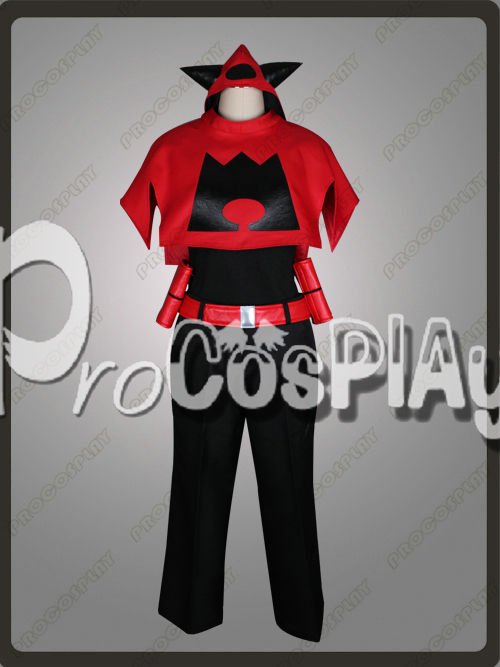 Pokemon Team Magma Men's Cosplay Costume mp002224