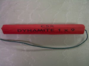 Lifesize Stick Fake Dynamite Stage Movie Prop Replica Real Fuse Joke ...