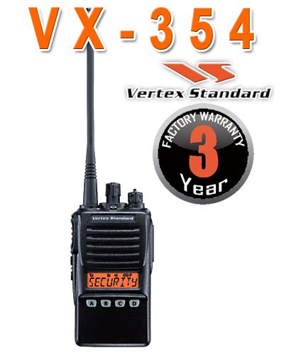 VHF - Vertex Standard VX-354 Portable Radio