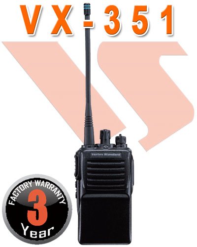 UHF - Vertex Standard VX-351 Portable Radio
