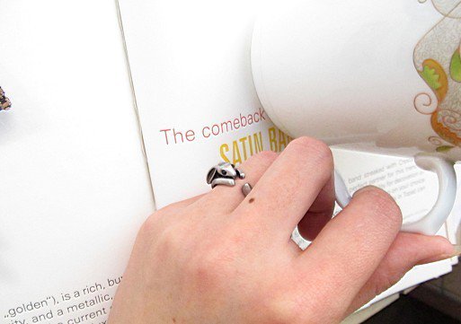 Retro Hugging Rabbit Ring