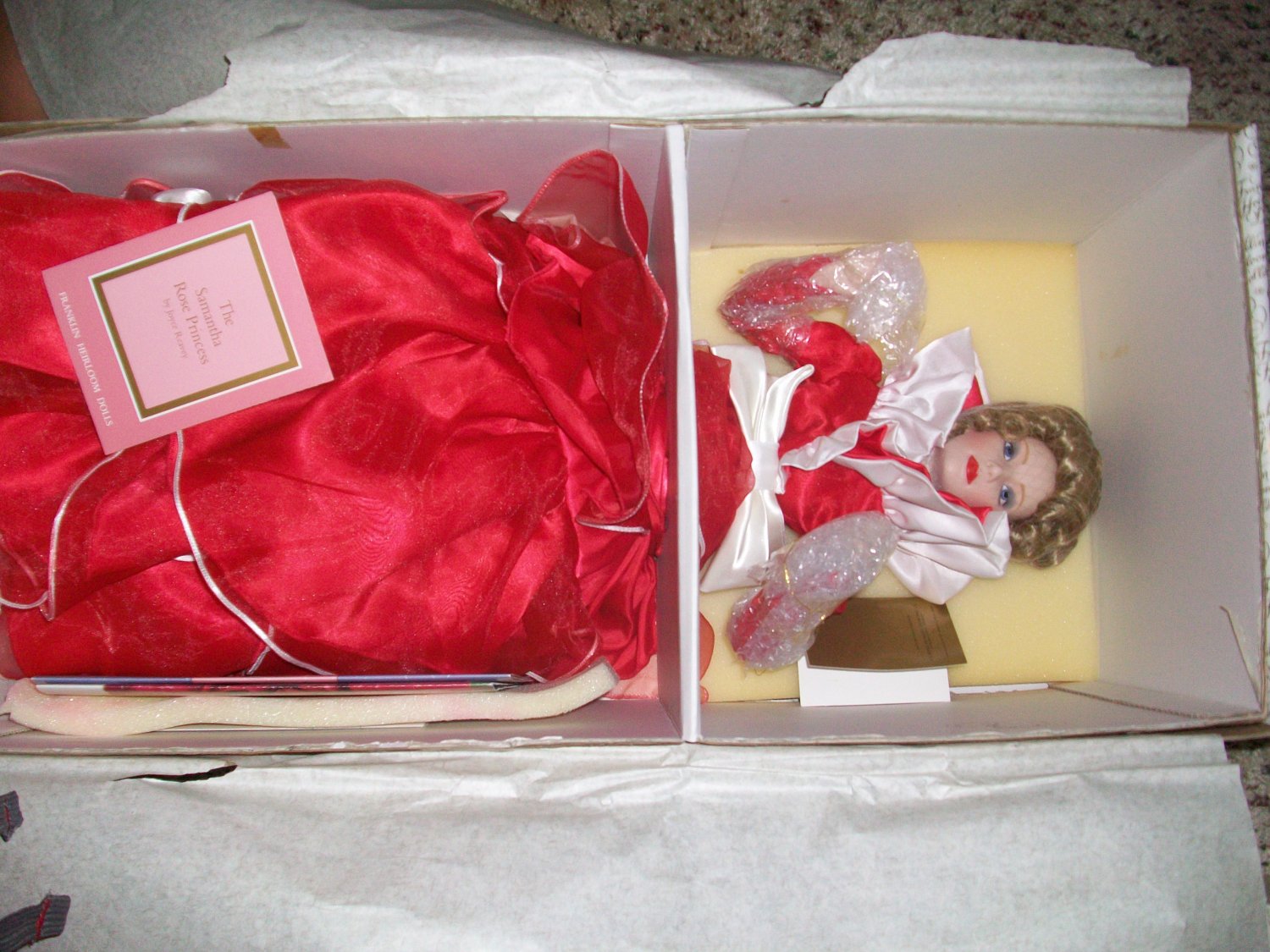 Franklin Mint Heirloom Collectible Dolls